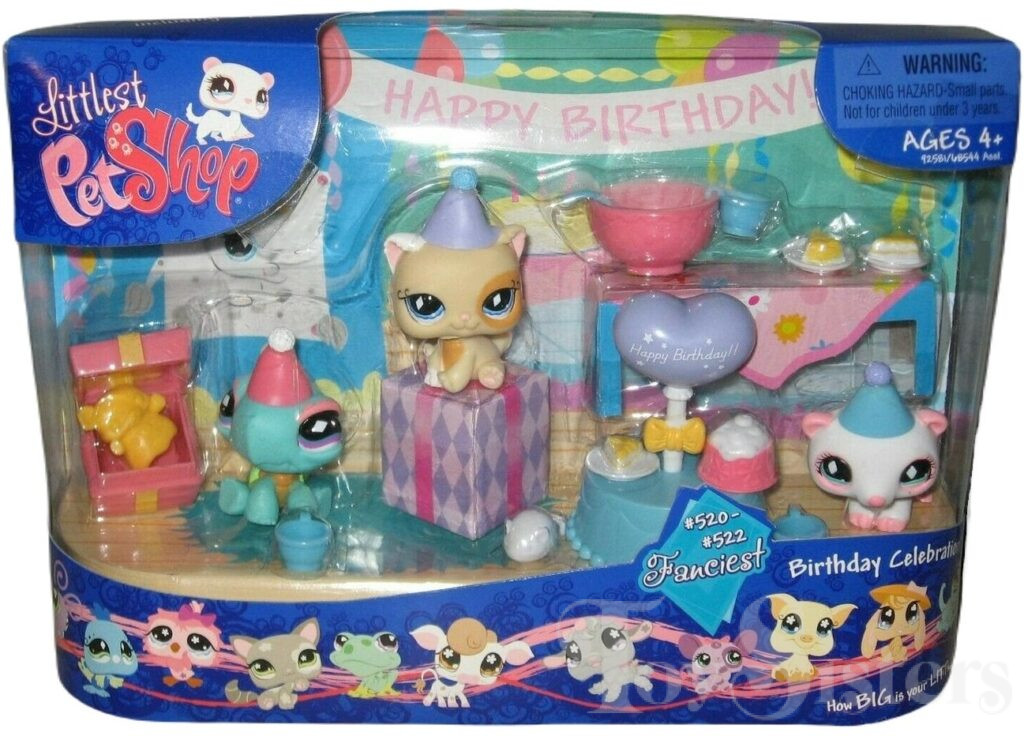 Littlest Pet Shop #520 - Toy Sisters