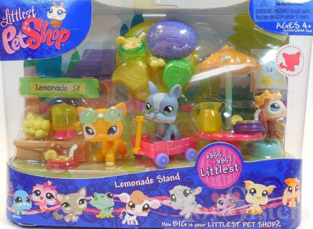 Littlest Pet Shop #855 - Toy Sisters