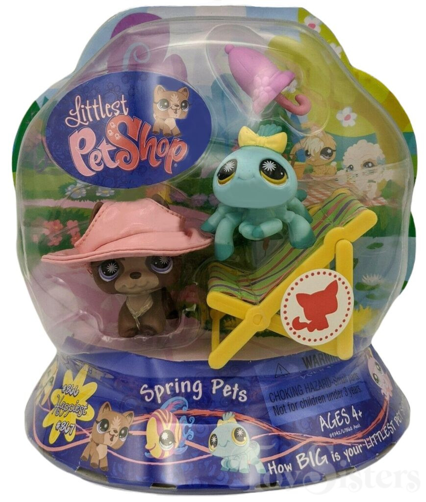 Littlest Pet Shop #867 - Toy Sisters