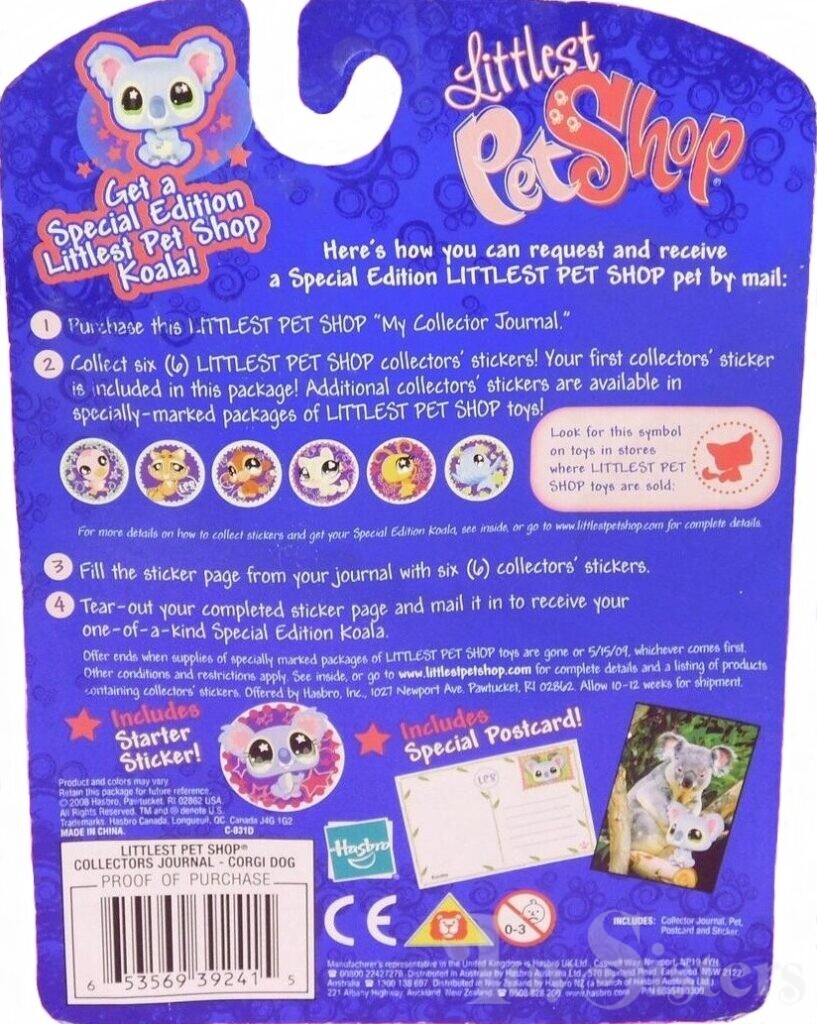 Littlest Pet Shop #871 - Toy Sisters