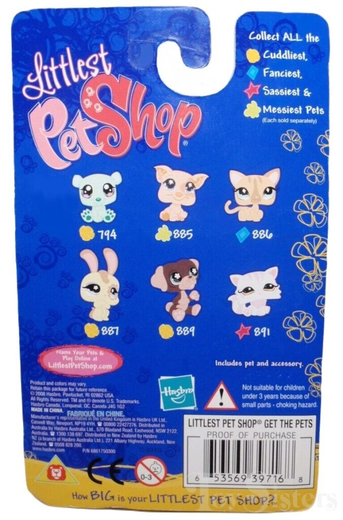 Littlest Pet Shop #889 - Toy Sisters