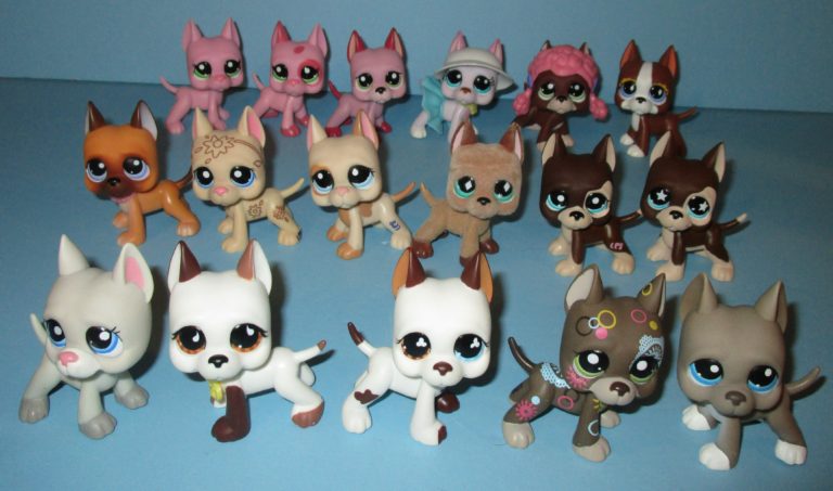 G2 Littlest Pet Shop Great Dane - Toy Sisters