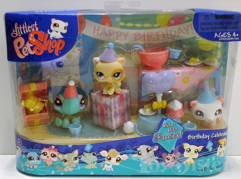 Littlest Pet Shop #520 - Toy Sisters