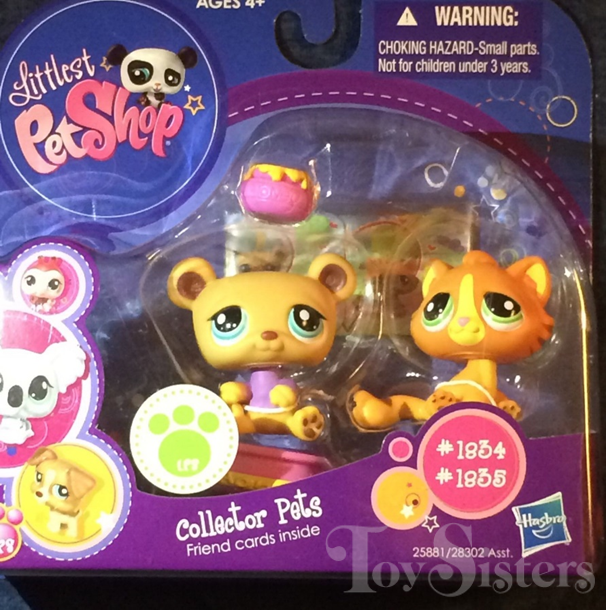 Littlest Pet Shop #1834 - Toy Sisters