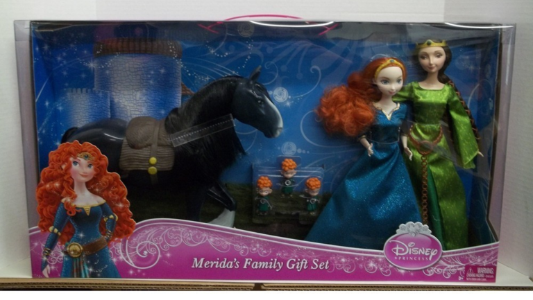 Disney Dolls Brave Mattel Merida's Family Giftset - Toy Sisters