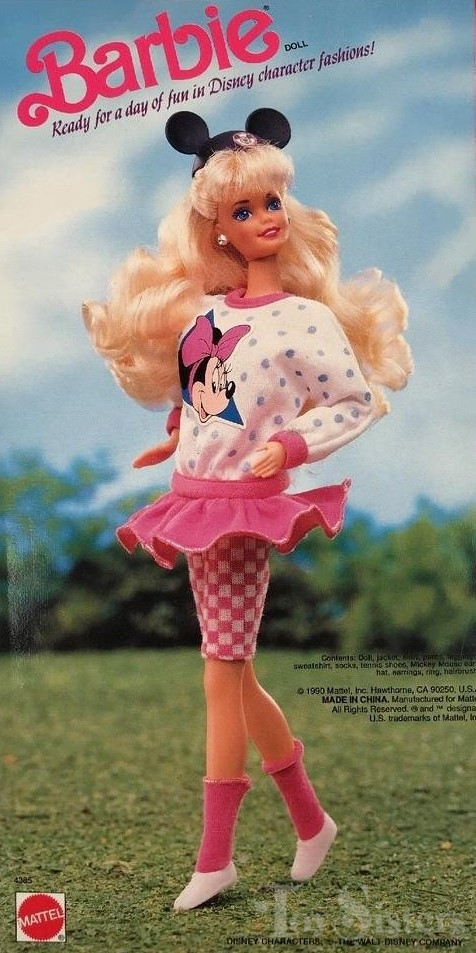 1990 Disney Barbie (#4385) - Toy Sisters