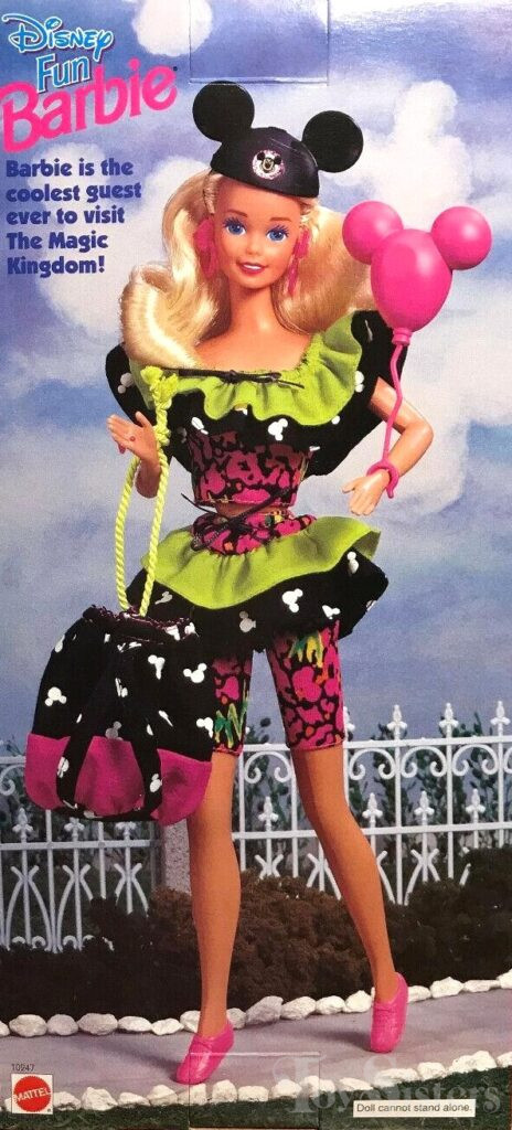 1992 Disney Fun Barbie (#10247) - Toy Sisters