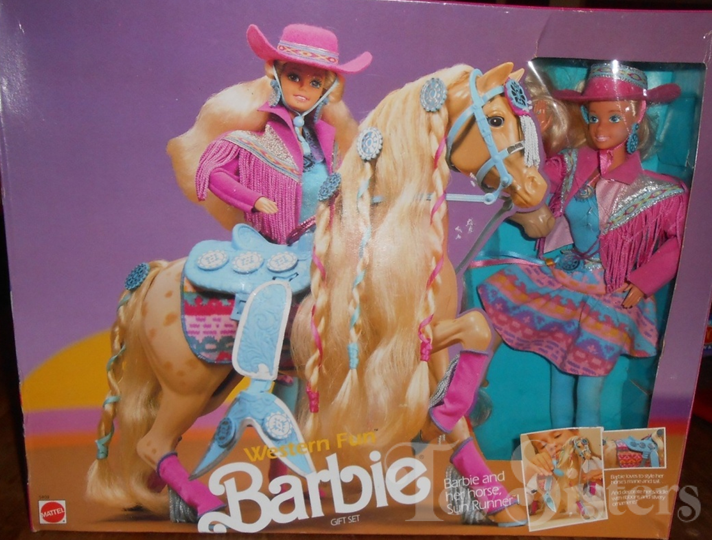 1989/1990 Western Fun Barbie - Toy Sisters
