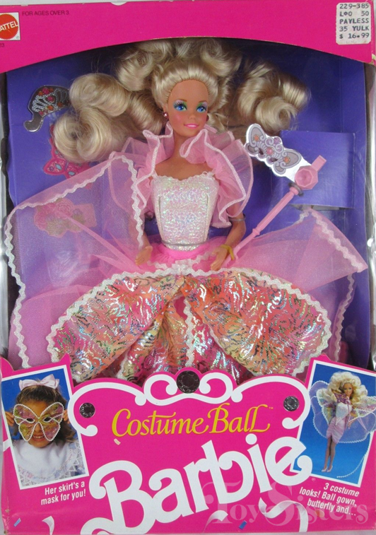 1990 Costume Ball Barbie - Toy Sisters