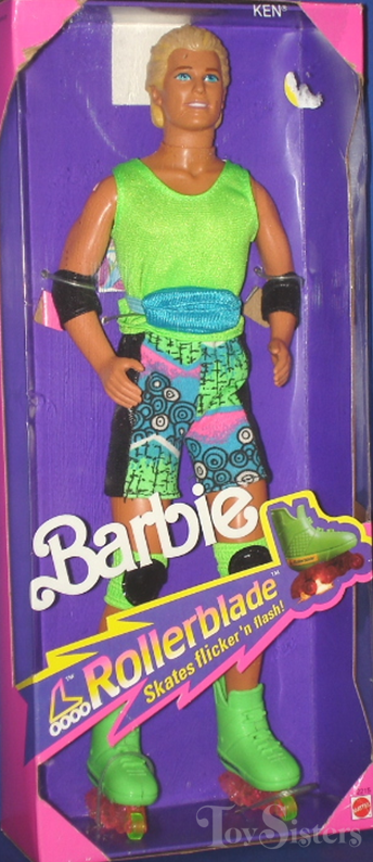 1991/1992 Barbie Rollerblade Ken - Toy Sisters