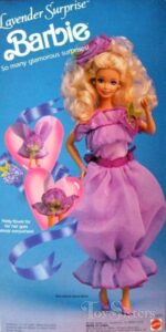 1989/1990 Lavender Surprise Barbie (#9049) - Toy Sisters