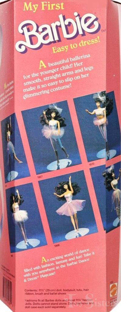 1988 My First Barbie Hispanic (#1282) - Toy Sisters