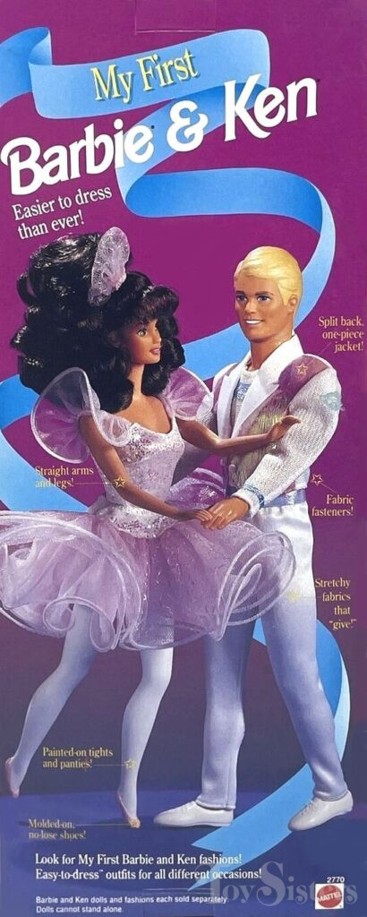 1992/1993 My First Barbie Hispanic (#2770) - Toy Sisters