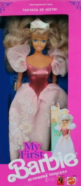 1989/1990 My First Barbie Princess (#9942) - Toy Sisters
