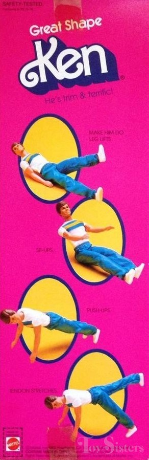 1983/1984 Barbie Great Shape Ken (#7318)(#7310) - Toy Sisters