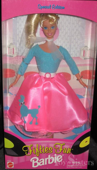 1996 Fifties Fun Barbie - Toy Sisters