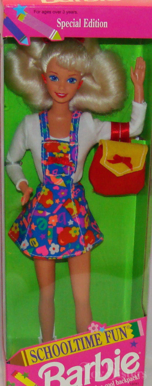 1994/1995 Schooltime Fun Barbie - Toy Sisters