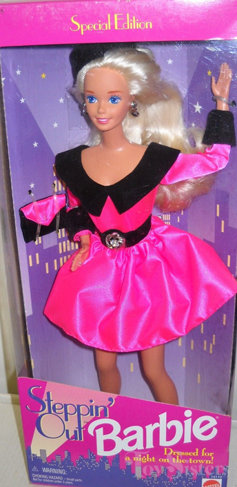 1995 Steppin' Out Barbie - Toy Sisters