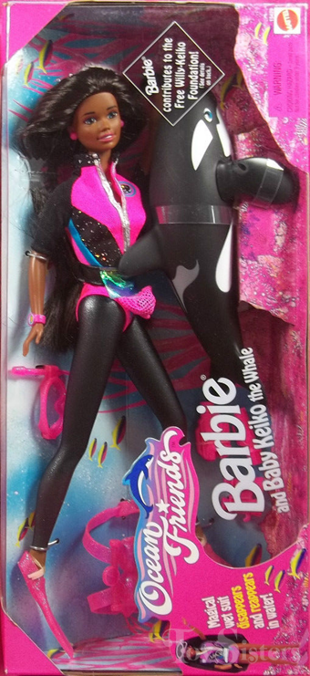 1995/1996 Ocean Friends Barbie AA - Toy Sisters