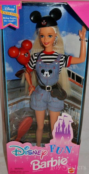 1996/1997 Disney Fun Barbie - Toy Sisters