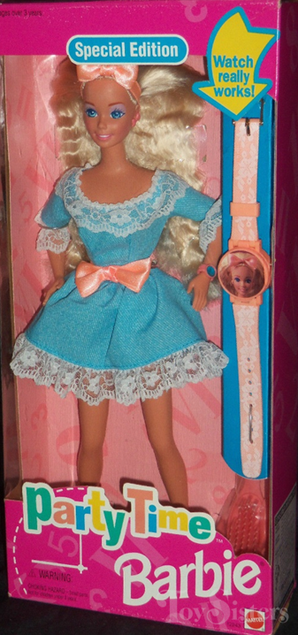 1994 Party Time Barbie - Toy Sisters