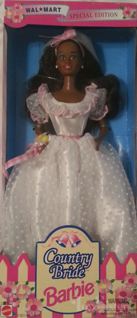 1994/1995 Walmart Country Bride Barbie AA - Toy Sisters
