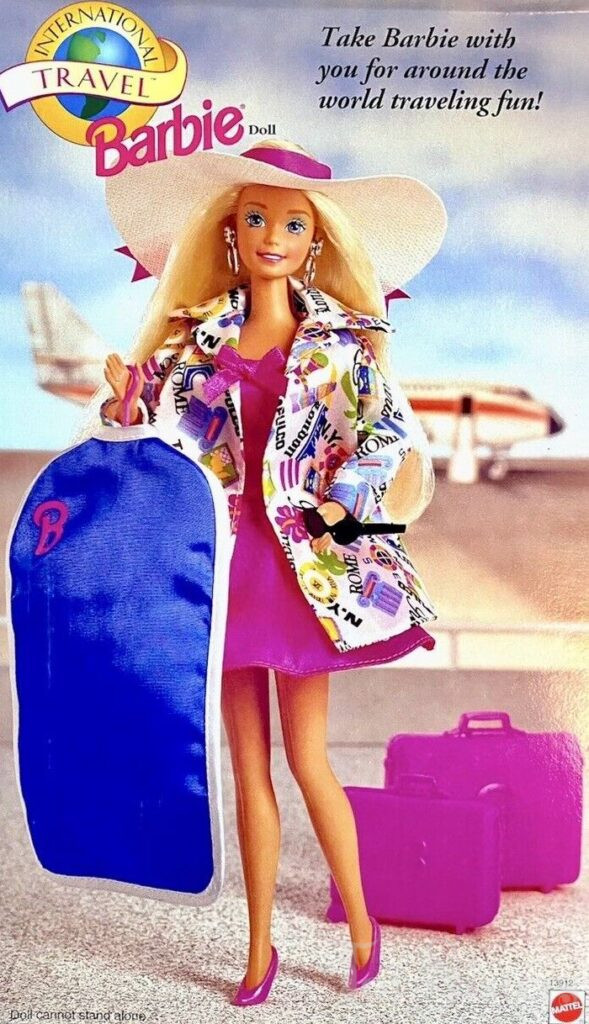 1994/1995 International Travel Barbie (#13912) - Toy Sisters