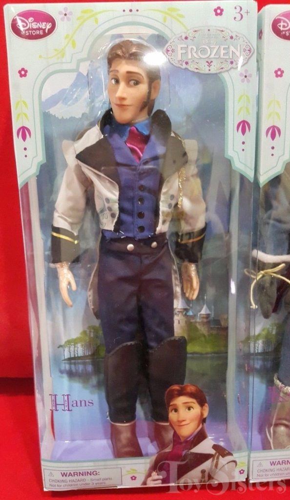 Disney Store Frozen Hans Main Releases - Toy Sisters