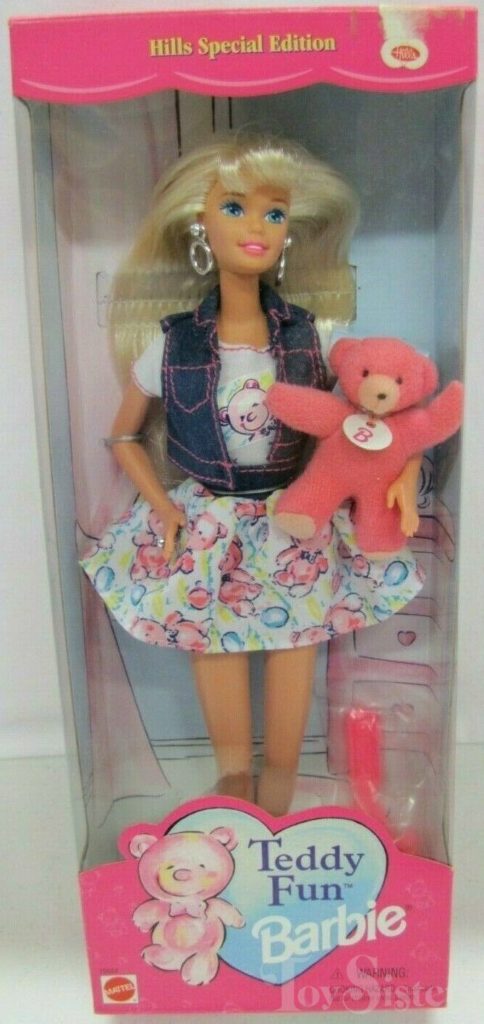 1996 Teddy Fun Barbie - Toy Sisters