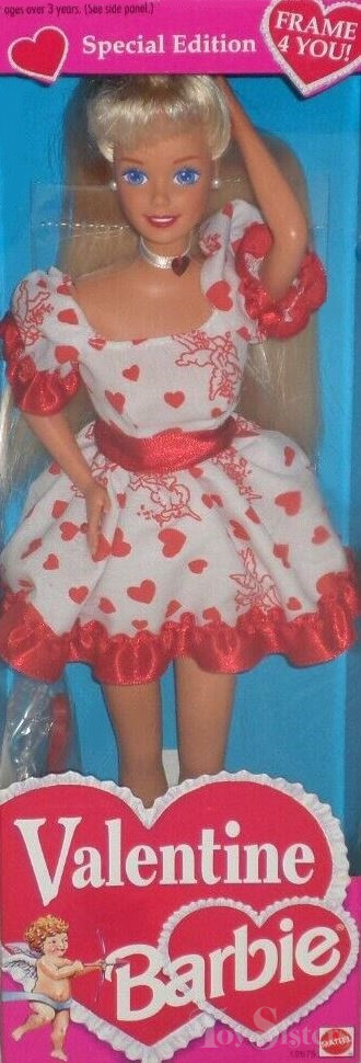 1995 Valentine Barbie (#12675) - Toy Sisters