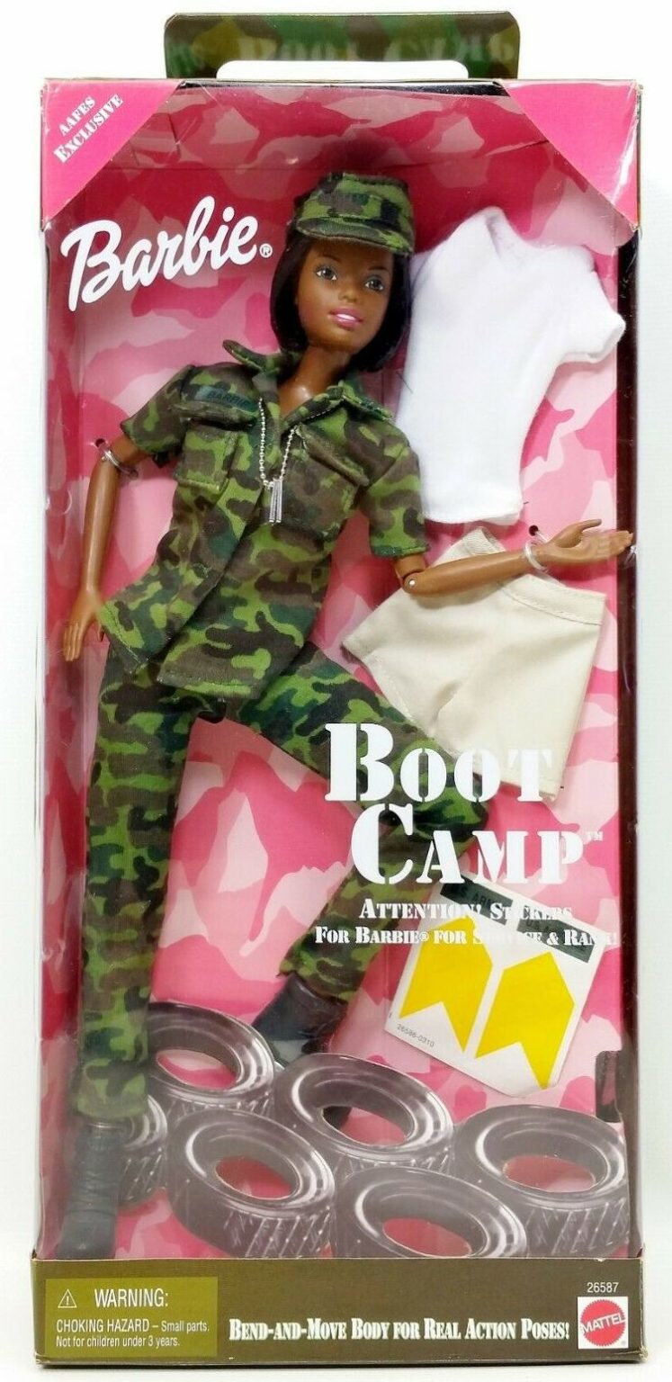 1999 Boot Camp Barbie AA - Toy Sisters