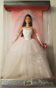2004 David's Bridal Unforgettable Barbie Hispanic - Toy Sisters