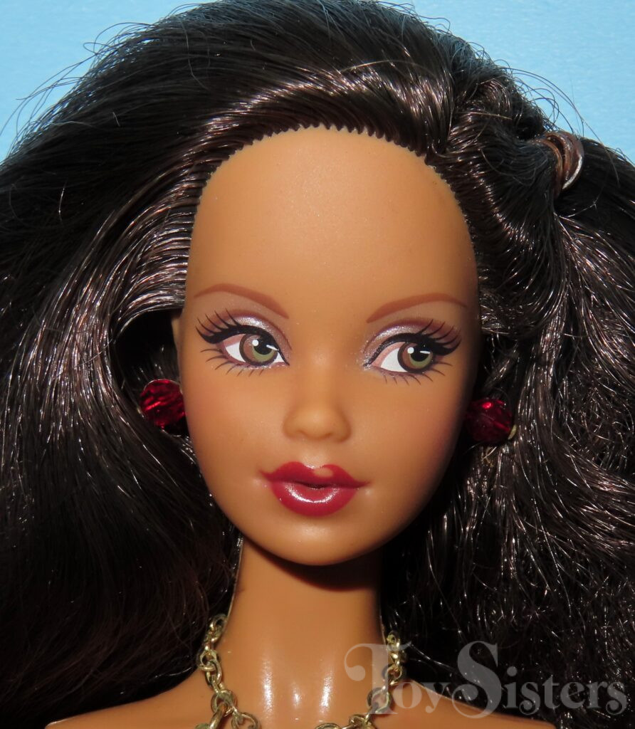 2007 Birthstone Beauties Barbie January Miss Garnet AA - Toy Sisters