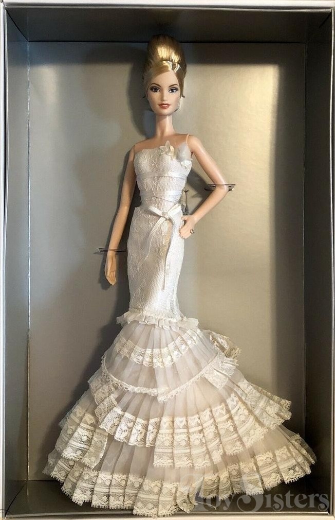 2008 Vera Wang The Romanticist Barbie - Toy Sisters