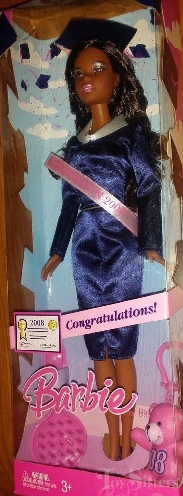 2008 Congratulations Graduation Barbie AA - Toy Sisters