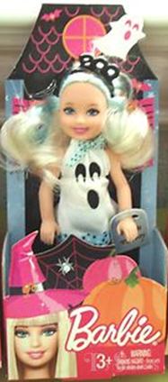 2012 Barbie Target Halloween Chelsea Ghost - Toy Sisters
