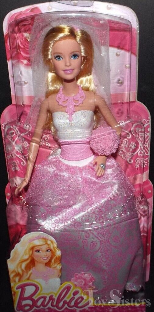2014-2020 Wedding Bride Barbie (CFF37) - Toy Sisters