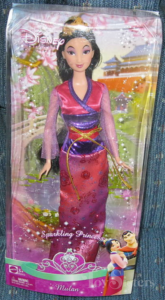 Disney Mattel Sparkling Princess Mulan Doll 2 - Toy Sisters