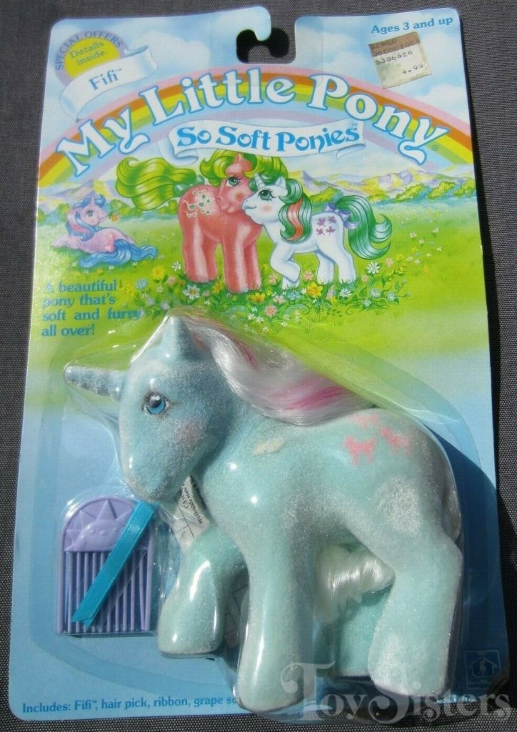 Vintage My Little Pony So Soft Fifi - Toy Sisters