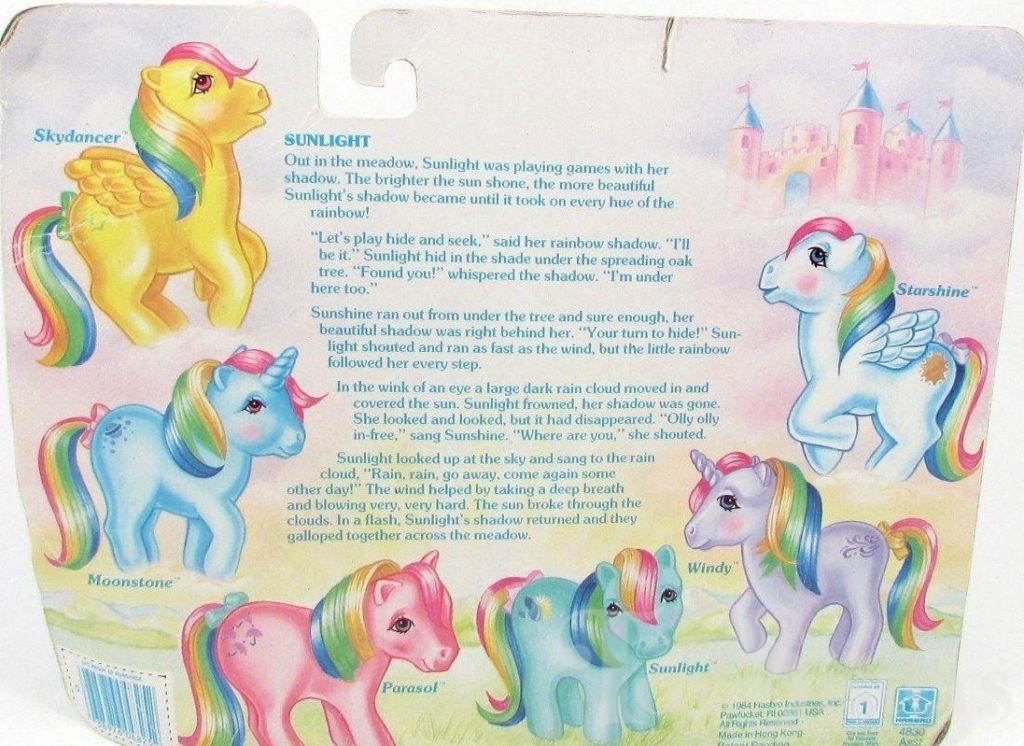 My Little Pony Vintage Sunlight - Toy Sisters