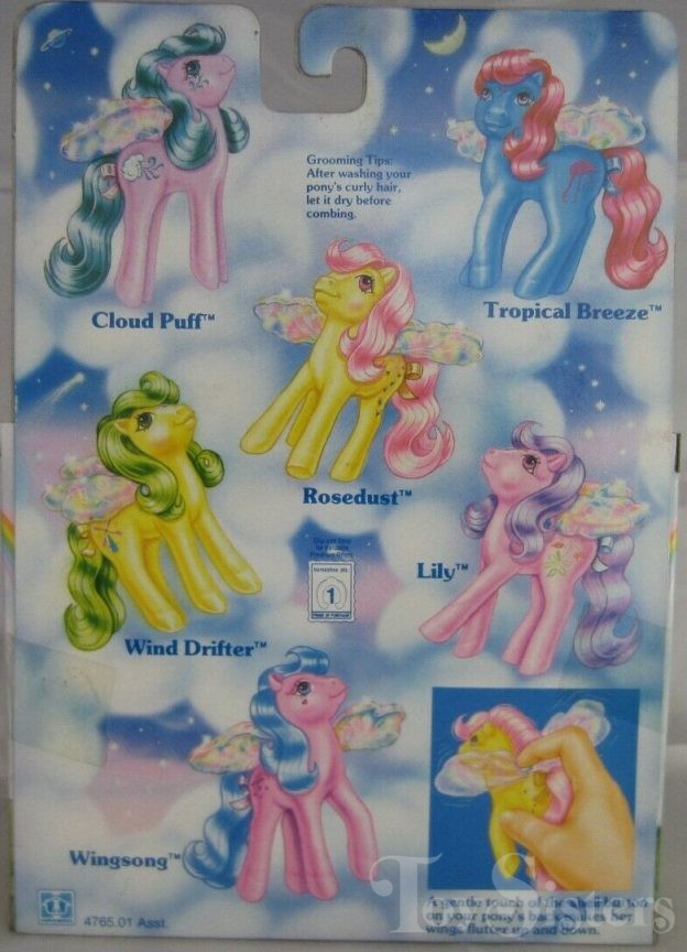 Vintage My Little Pony Year 5 Flutter Wind Drifter – Toy Sisters