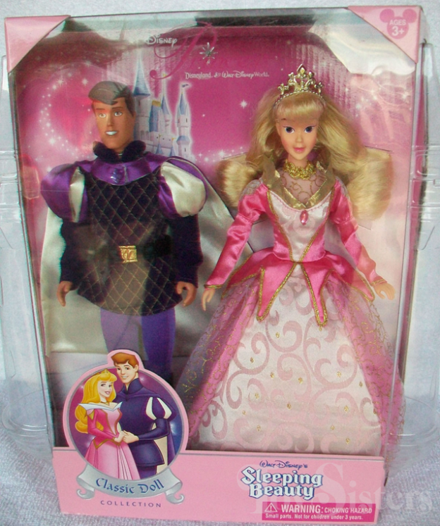 Disney Parks Classic Doll Collection Sleeping Beauty Aurora & Phillip ...