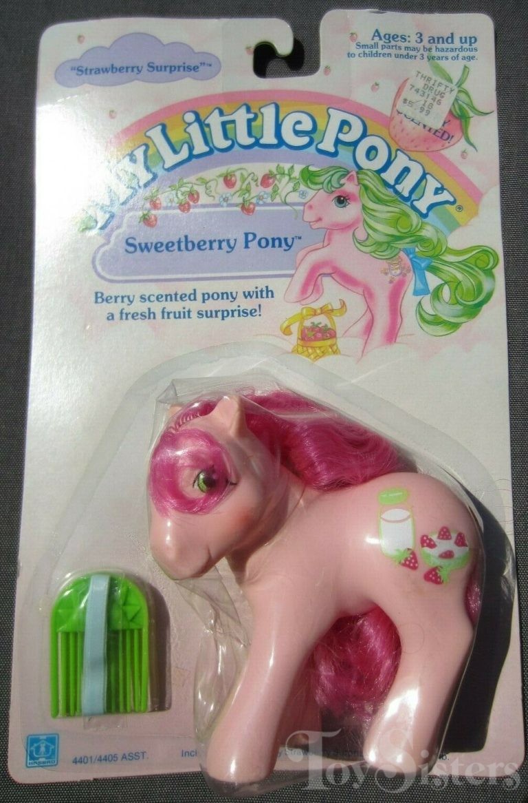 Vintage My Little Pony Sweetberry Strawberry Surprise - Toy Sisters