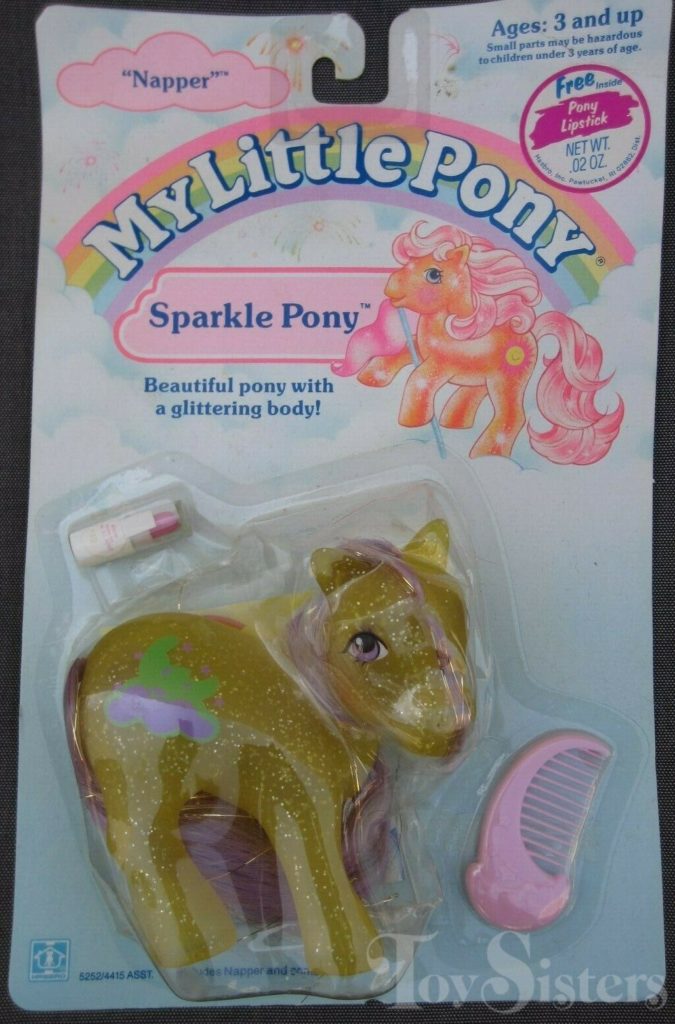 Vintage My Little Pony Sparkle Pony Napper - Toy Sisters