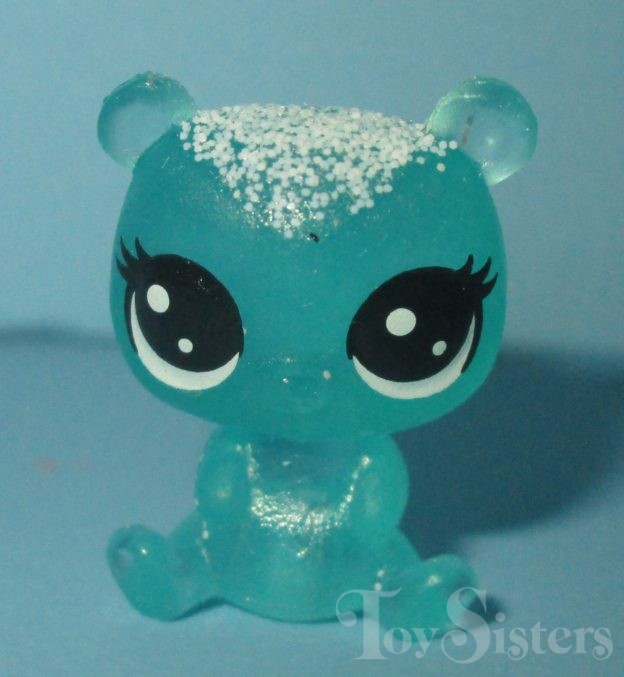 Littlest Pet Shop Frosted Wonderland Flurries Teensie Blue Bear - Toy ...