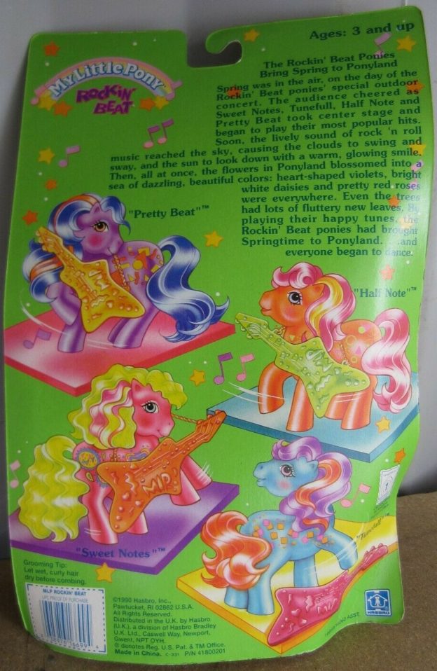 Vintage My Little Pony Rockin' Beat Pretty Beat - Toy Sisters