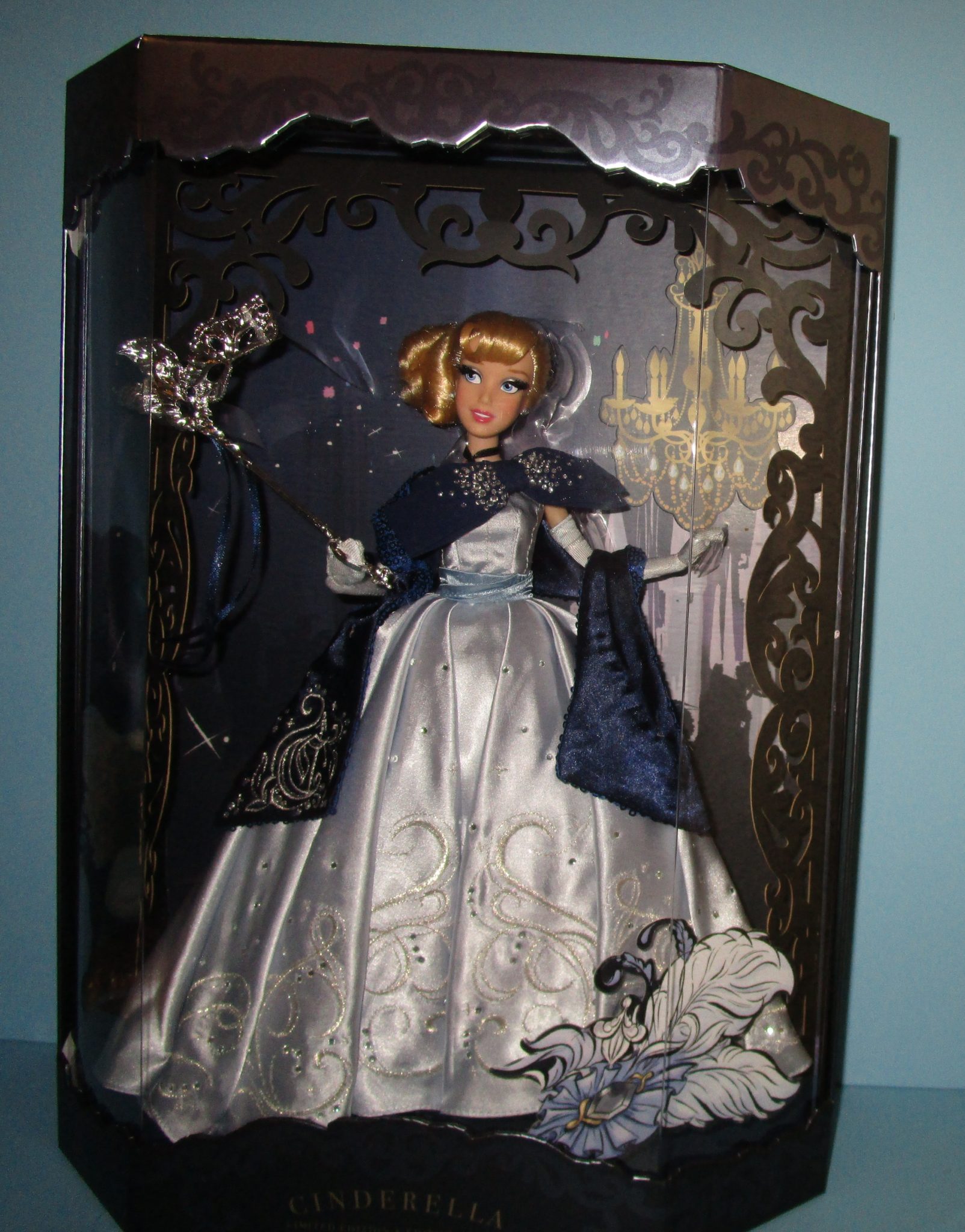 Disney Store Designer Series Midnight Masquerade Cinderella Doll - Toy ...