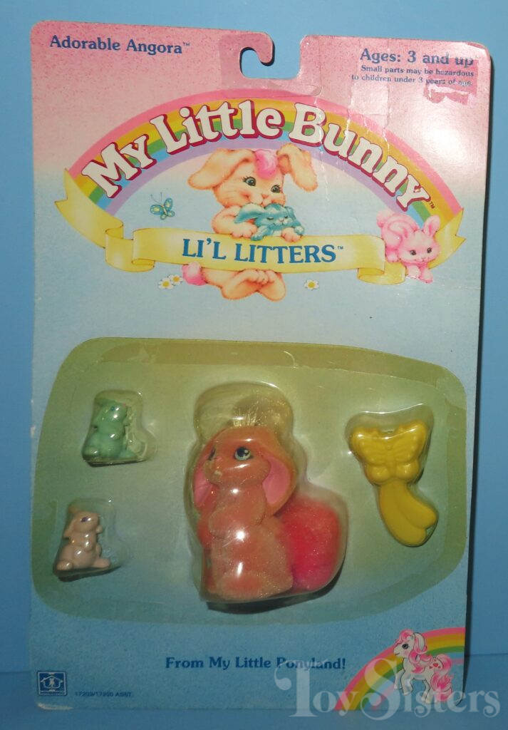 Vintage My Little Pony Li'l Litters My Little Bunny Adorable Angora ...