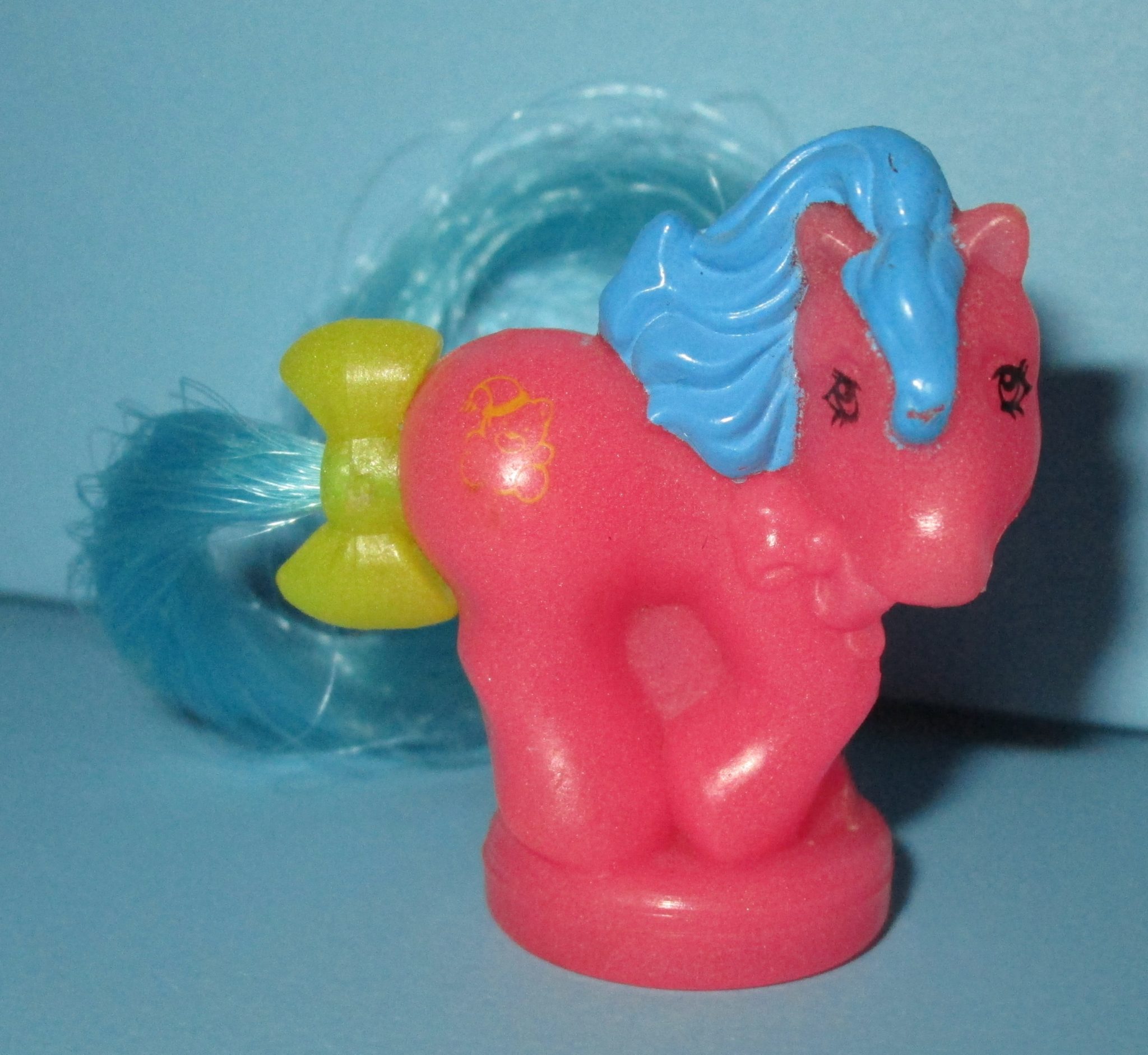 Vintage My Little Pony Petite Glowing Magic Ponies Set #1 Teddy Bear ...