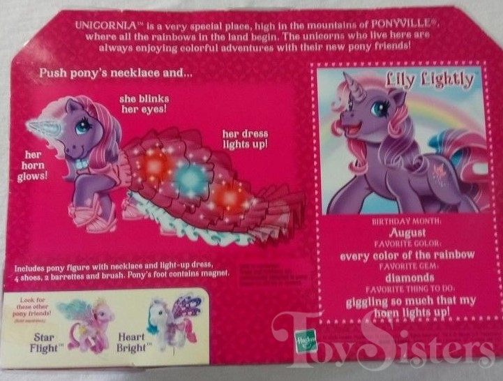 G3 My Little Pony Lily Lightly (Crystal Princess) - Toy Sisters